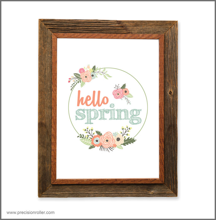 Vintage Spring Flowers 8x10 Printable - Precision Printables