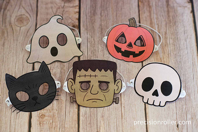 Free Printable Halloween Masks for Labubus! - Precision Printables