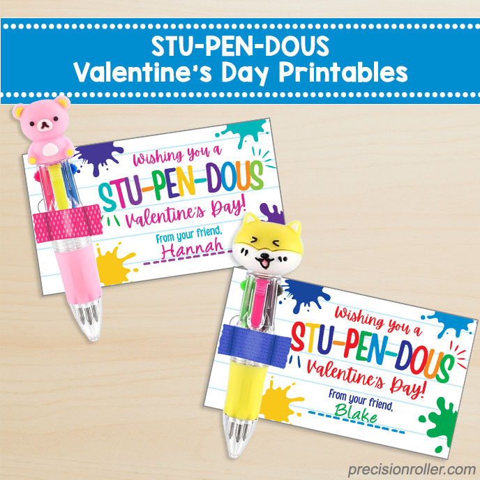 Stu-PEN-dous Valentine’s Day Printables (Free!) - Precision Printables