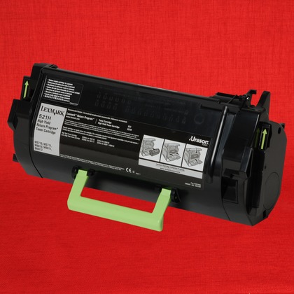 Lexmark 52D1H00 Black High Yield Toner Cartridge, Genuine (G2449)