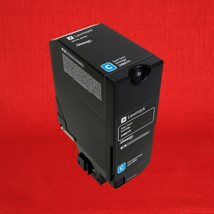 Lexmark XC4140 Cyan Toner Cartridge, Genuine (G3651)