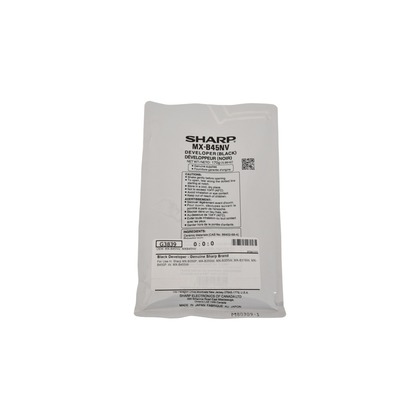 Sharp MXB45NV (MX-B45NV) Black Developer, Genuine (G3839)