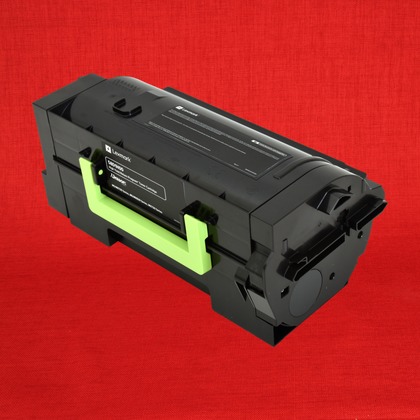 Lexmark 58D1H0E (58D1H00) Black High Yield Toner Cartridge, Genuine (G3997)