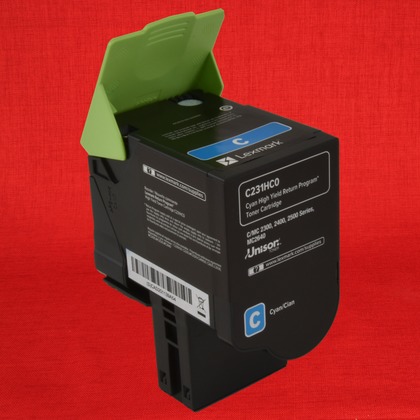 Lexmark MC2425adw Cyan High Yield Toner Cartridge, Genuine (G4047)