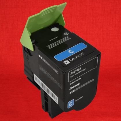 Lexmark XC2235 Cyan Toner Cartridge, Genuine (G4116)