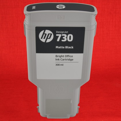 HP P2V71A (730) Matte Black 300ml Ink Cartridge, Genuine (G4331)