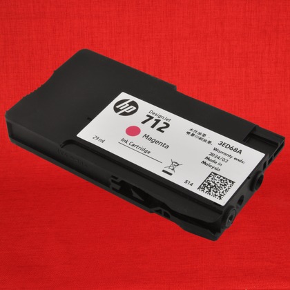 HP DesignJet T650 36-in Printer Magenta Ink Cartridge, Genuine (G4607)