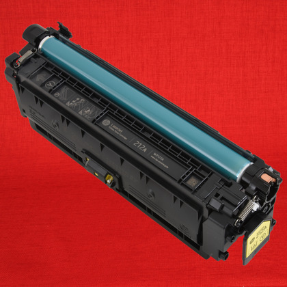 HP Color LaserJet Enterprise M555dn Yellow Toner Cartridge, Genuine (G4677)