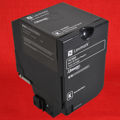 Lexmark C4342 Black Return Toner Cartridge, Genuine (G4841)