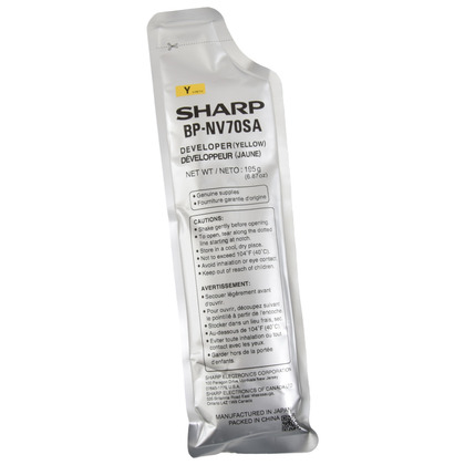 Sharp BP-NV70SA (BPNV70SA) Color Developer Set - Cyan/Magenta/Yellow ...
