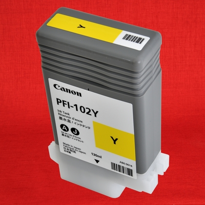 Canon imagePROGRAF iPF750 Yellow Inkjet Cartridge (Tank), Genuine (G9522)