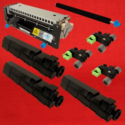 Lexmark 40X8420 Fuser Maintenance Kit / Type 00 - Ltr - 120V, Genuine ...