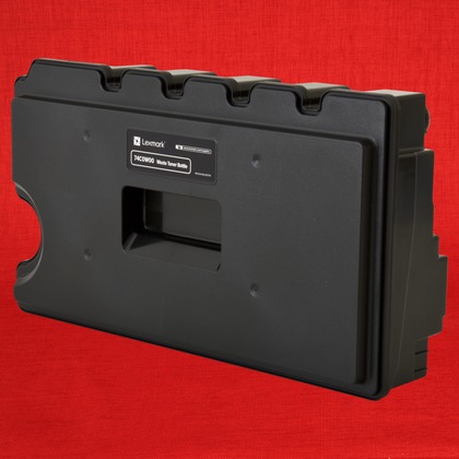 Lexmark 74C0W00 Waste Toner Bottle (Container), Genuine (K2639)