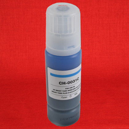 Cyan Ink Bottle Compatible with HP 1VU26AN (31) (N1192)