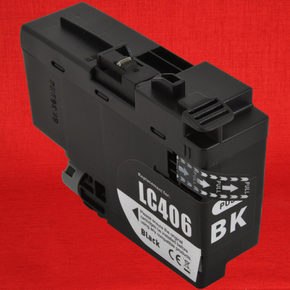 Black Ink Cartridge Compatible with Brother LC406BK (N1414)