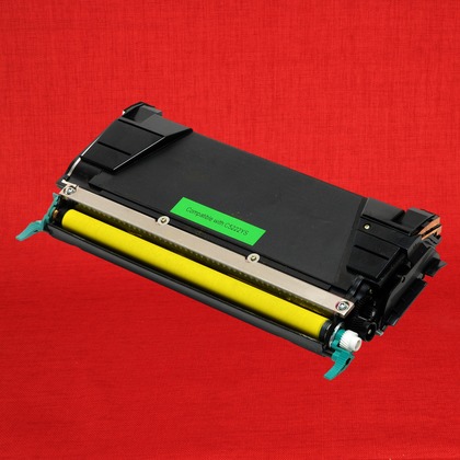 Yellow Toner Cartridge Compatible with Lexmark C522 (N3440)