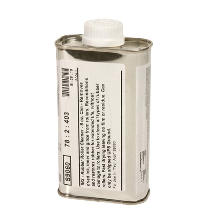 INX Products RRC6888 RubberKleen Rubber Roller Cleaner, 8 oz Can/Bottle ...