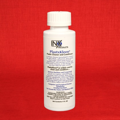 INX Products PK2188 PK PlastxKleen Plastic Cleaner, 8 oz Bottle ...