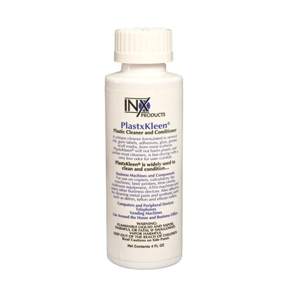 INX Products PK2188 PK PlastxKleen Plastic Cleaner, 8 oz Bottle ...